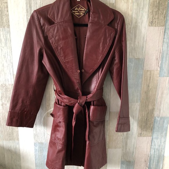 Vintage | Jackets & Coats | Le Foxxy Leather Jacket Disco Funk 97 1980 ...
